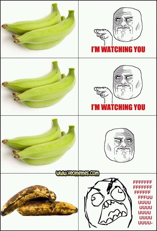 Putos platanos - Meme by oski_rcv :) Memedroid