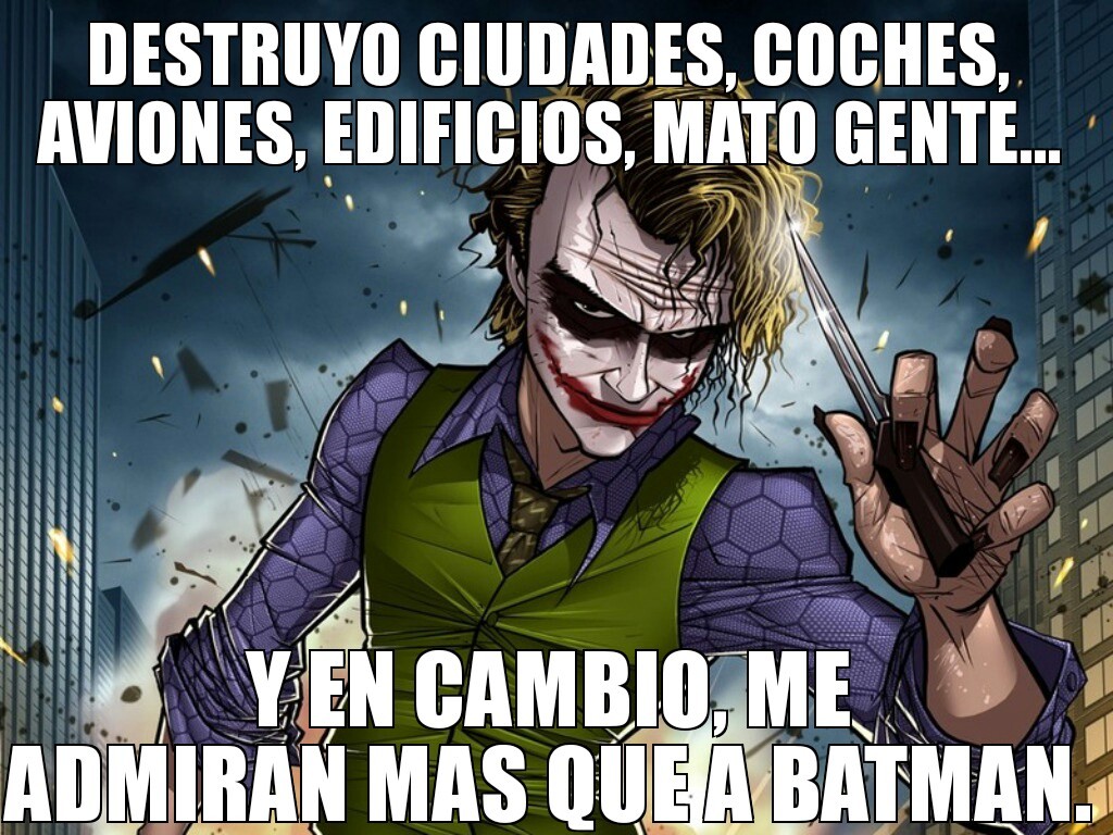 Jocker - Meme subido por RusLTL :) Memedroid