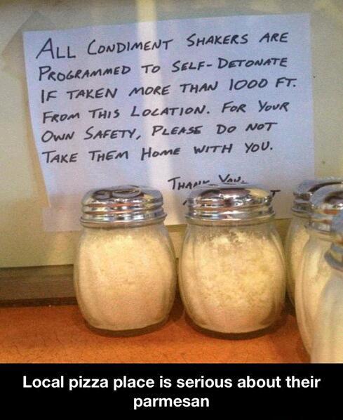 Don't mess with their parmesan - Meme by bryanlobo :) Memedroid