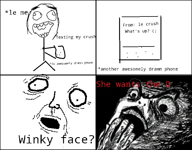 Winky Face - Meme by kyleboii210 :) Memedroid