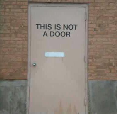 Not a door - Meme by BLOSZKO :) Memedroid