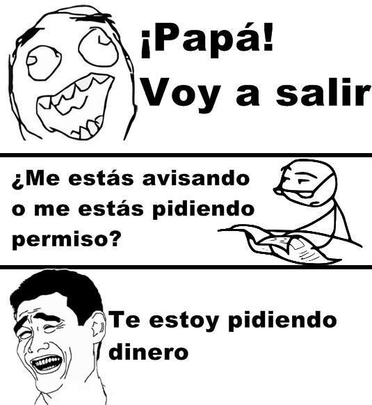 pidiendo dinero - Meme subido por chezter :) Memedroid