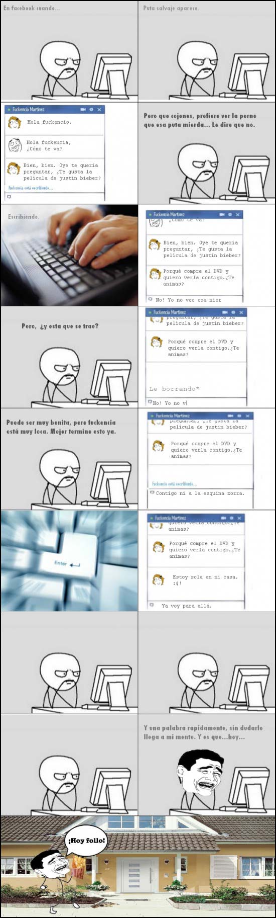 hoy follo - Meme subido por jeysonzambrano2 :) Memedroid