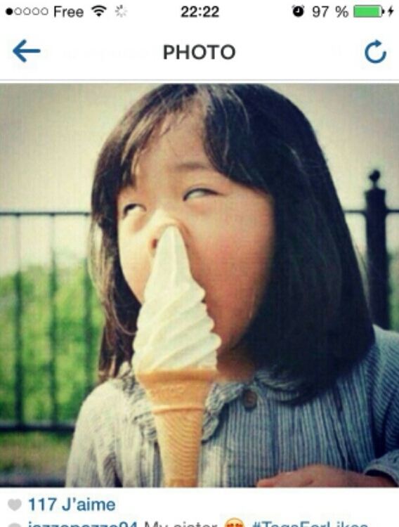 sinon elle compte mangé la glace après ? - Meme subido por K.JH ...