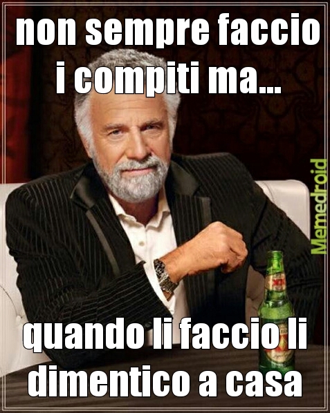 maledetti compiti - Meme subido por locatelli708 :) Memedroid