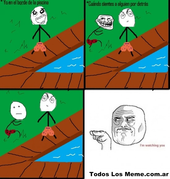 Te estoy vigilando - Meme subido por Vitto2002 :) Memedroid