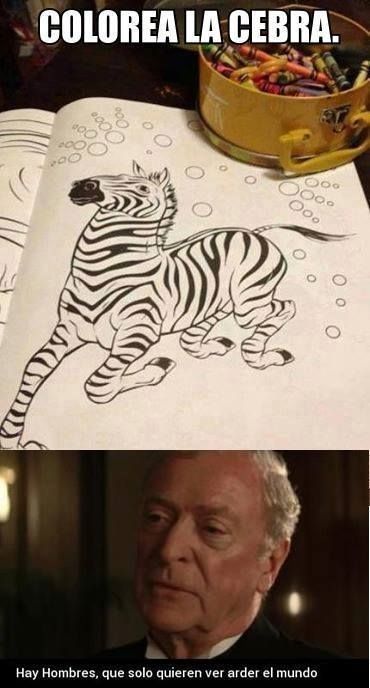 xD colorea la cebra - Meme subido por yurexan22 :) Memedroid