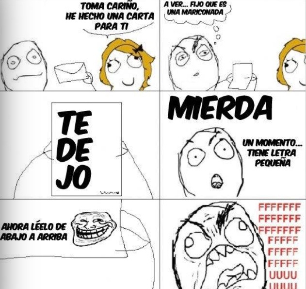 te-de-jo y jo-de-te - Meme subido por germansandalio99 :) Memedroid