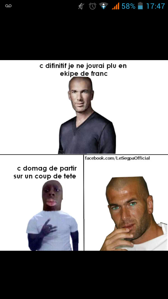 le titre a eu un coup de tete - Meme subido por alexisgavarini42210 ...