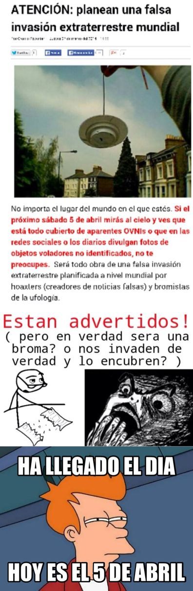 Ha llegado el dia aceptenlo para que se sepa la verdad - Meme subido ...