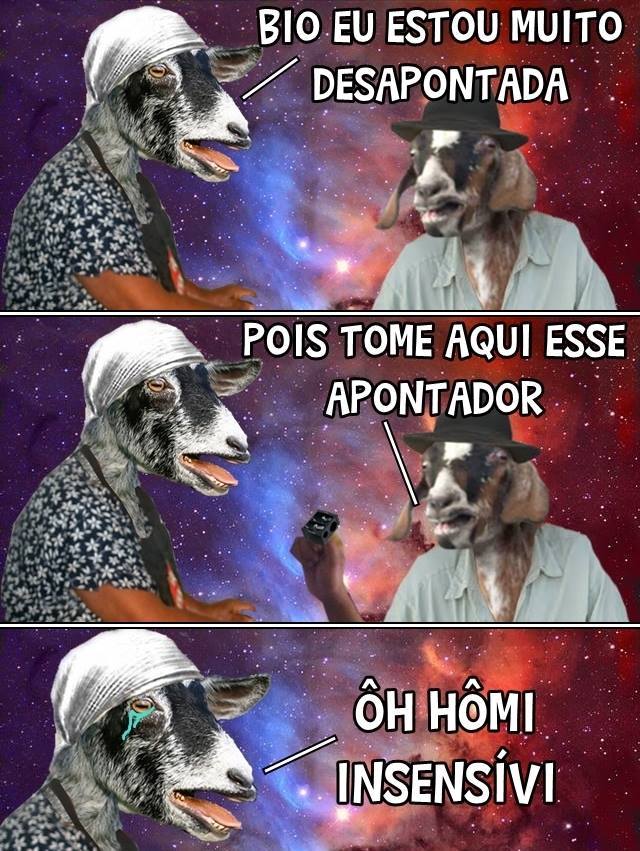 Huahuau um bode br - Meme subido por pedro.matos :) Memedroid