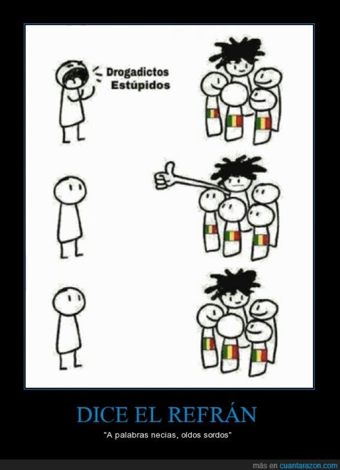 Drogadictos - Meme subido por TheBluePig :) Memedroid