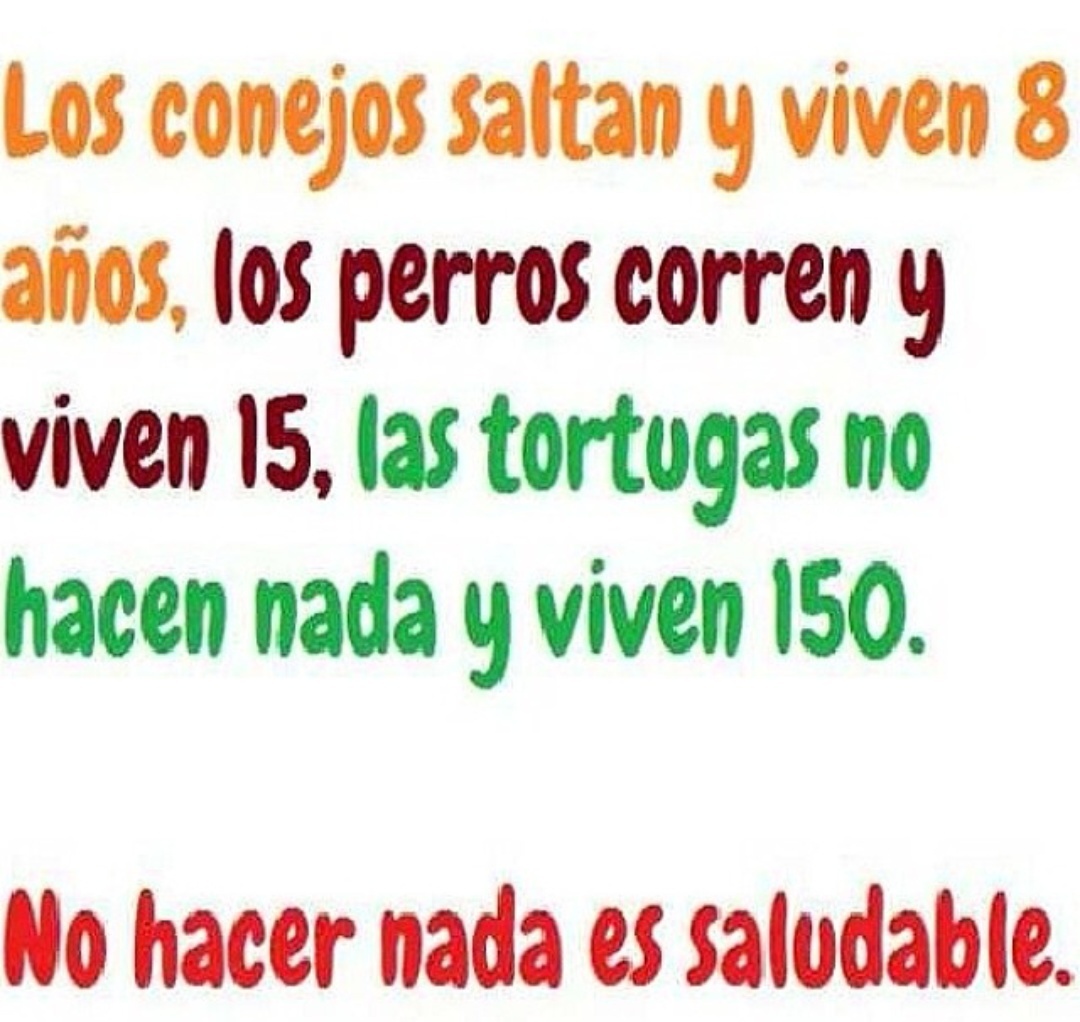 no hacer nada es saludable - Meme by dayanacas :) Memedroid