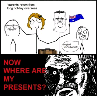 Where are my presents? - Meme by AlessJackson278 :) Memedroid