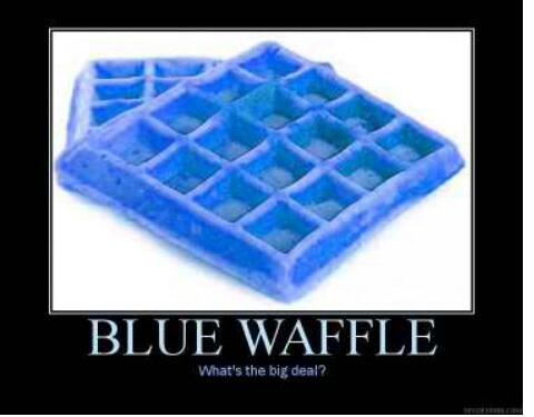 Blue Waffle - Meme by jerryscarborough2 :) Memedroid