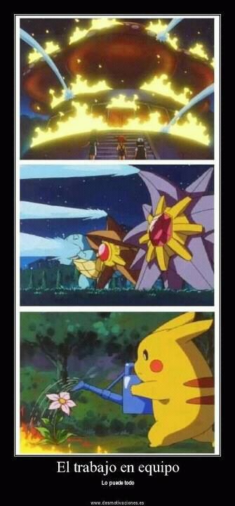 Trabajo en equipo :') - Meme subido por Warapau :) Memedroid