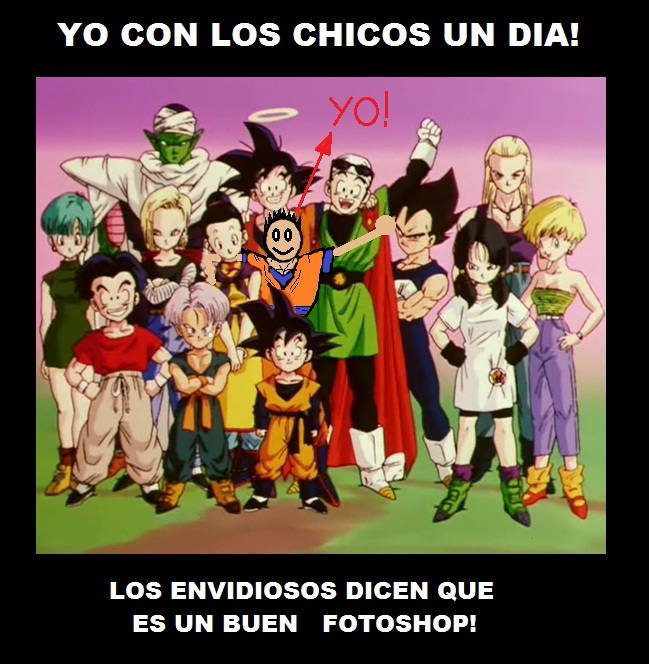 con los chicos! - Meme subido por a_pancha_77 :) Memedroid