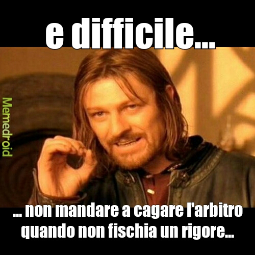 arbitro - Meme by weidlingstefano :) Memedroid
