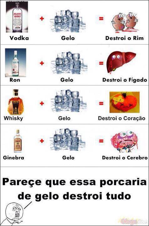 Pô gelo,manera né - Meme subido por lagosta32 :) Memedroid