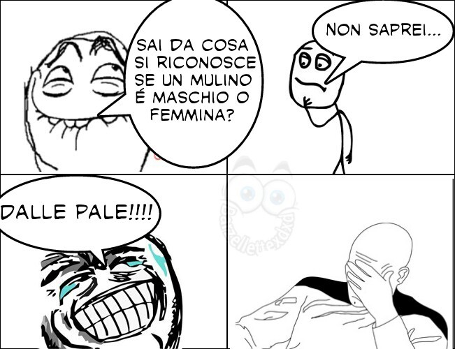 battuta pessima... lo ammetto :)...che pale però... - Meme subido por ...