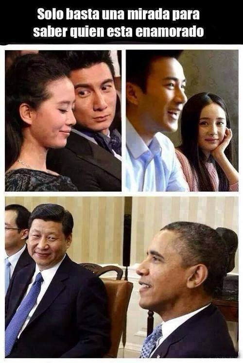 Miradas - Meme subido por Miloxca :) Memedroid