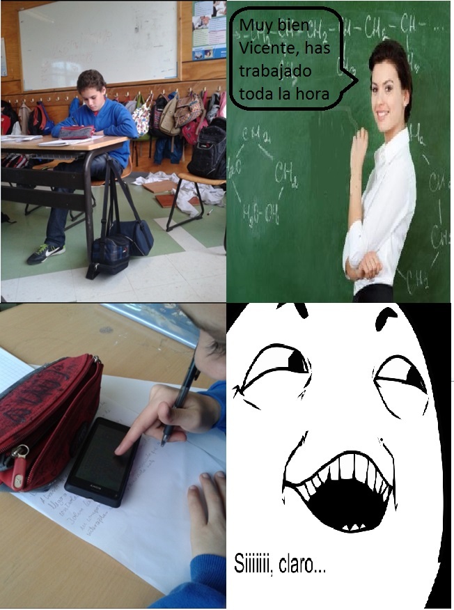 un buen estudiante - Meme subido por tucka_1 :) Memedroid