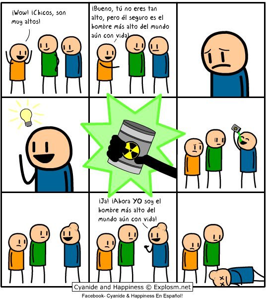 es mas alto - Meme subido por jack45 :) Memedroid