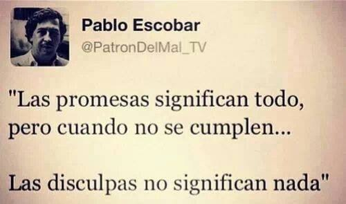 Las promesas lo son todo - Meme subido por EMV91 :) Memedroid