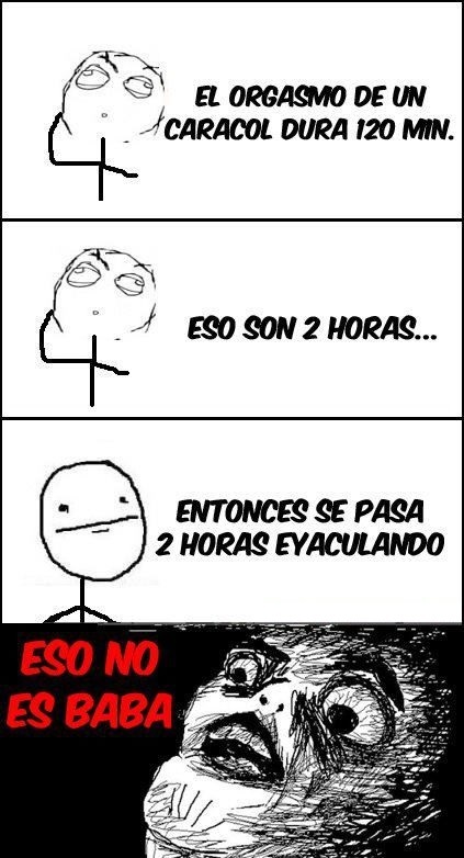 Caracoles.... - Meme subido por gisedenise :) Memedroid