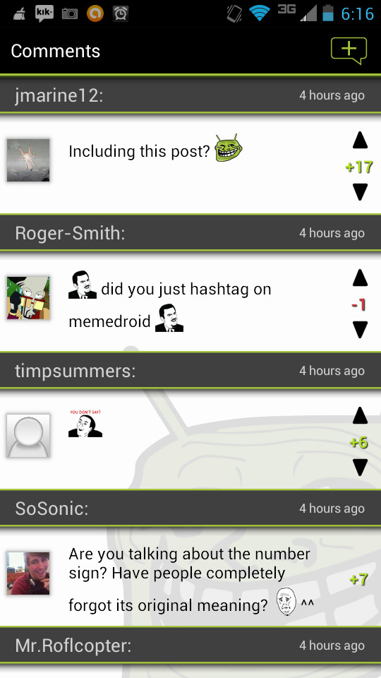 #hashtag - Meme subido por jtfsilverfox :) Memedroid