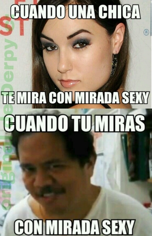 esa mirada - Meme subido por UPR1S1NG :) Memedroid