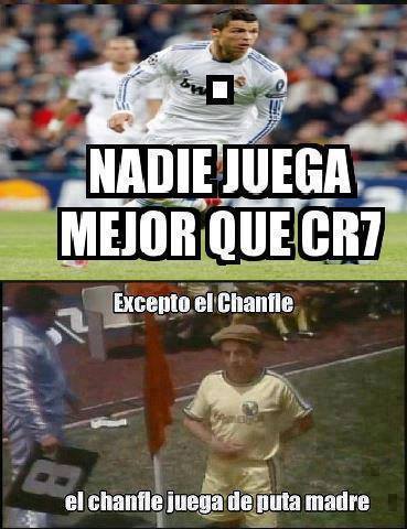 El chanfle *-* - Meme subido por oscarandre95 :) Memedroid