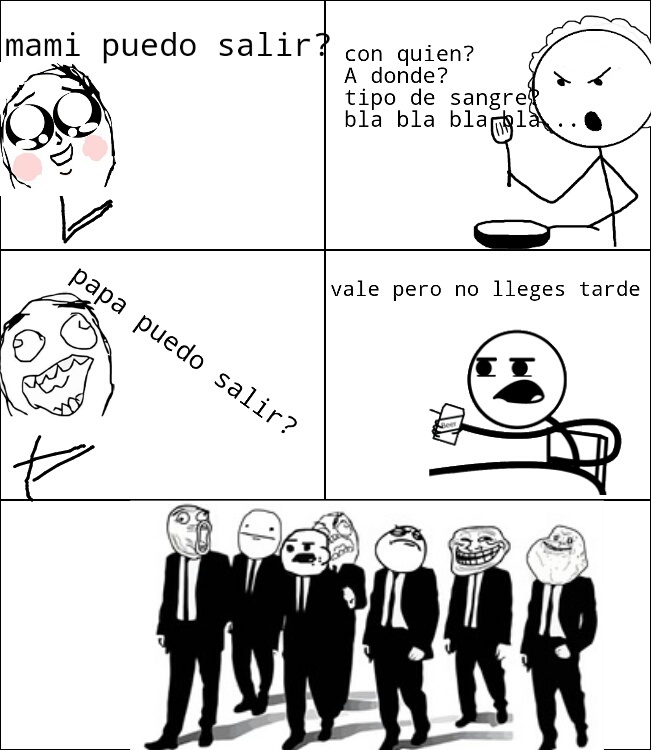 salir - Meme subido por fatiavalos2003 :) Memedroid