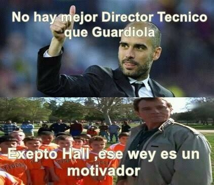 Hall es un gran entrenador - Meme subido por GearRob13 :) Memedroid